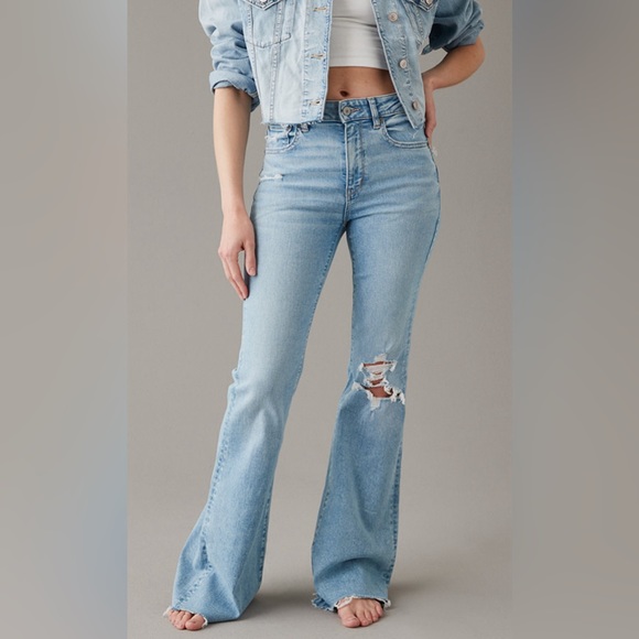 American Eagle Outfitters | Jeans | Ae American Eagle Next Level Ripped ...